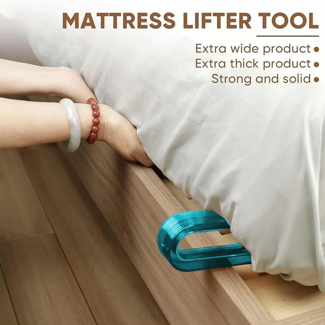 2-in-1 Mattress Raiser & Sheet Tucking Tool (Pack Of 2)